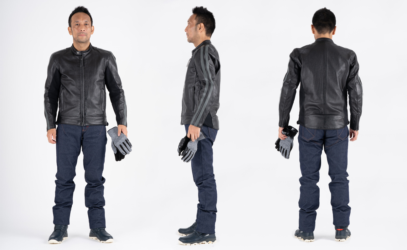 K-0725 MOTPHING JACKET(MEN'S MOTORCYCLE LEATHER JACKET)｜KUSHITANI JAPAN